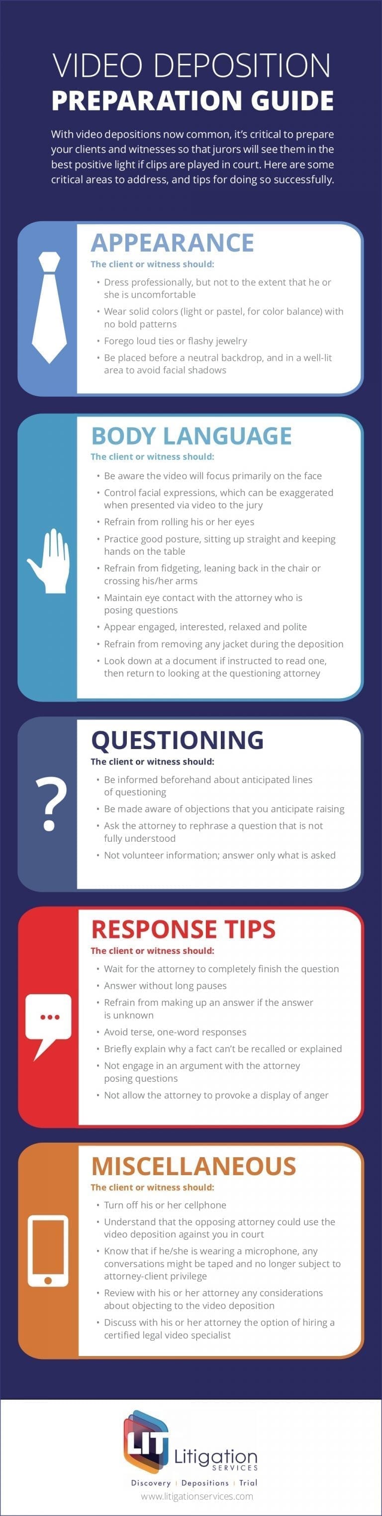 Video Deposition Preparation Guide - Legal Reader